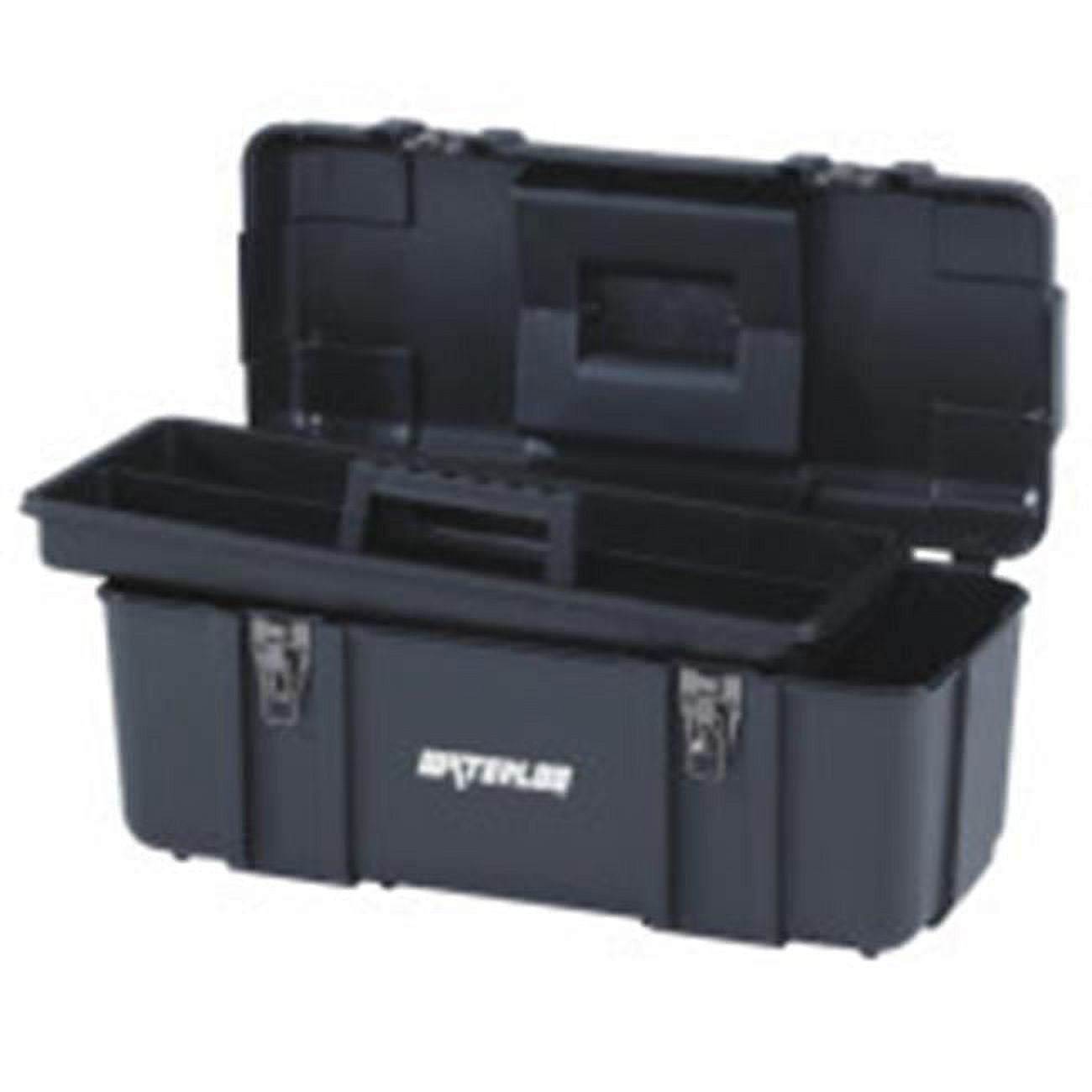Waterloo 797-PP-2009BK 20 in. Plastic Tool Boxes, Black - Walmart.com