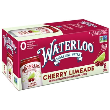 Polar Sugar-Free Carbonated Cranberry Lime Sparkling Seltzer Water, 12 fl oz, 8 Pack Cans ...