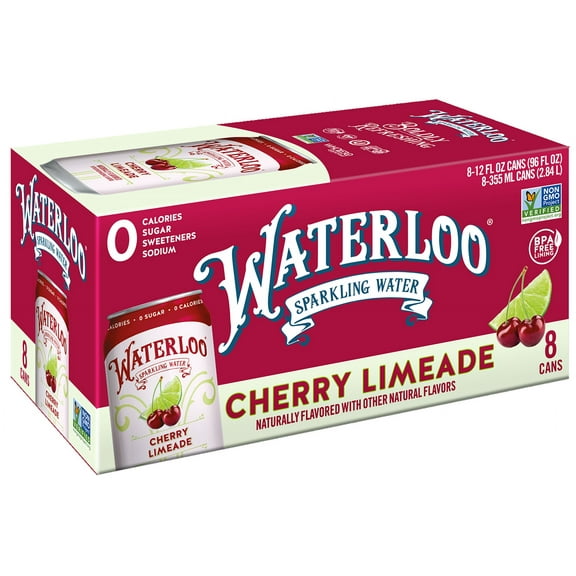 Waterloo Sparkling Fruit Flavored Water, Multi-Flavor Variety Pack ...