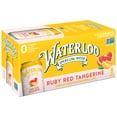 Waterloo Sparkling Water, Ruby Red Tangerine, 12 fl oz, 8 pack cans ...