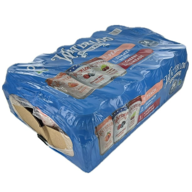 Waterloo Sparkling Water, Variety Pack, 12 Fluid Ounce (24 Count ...