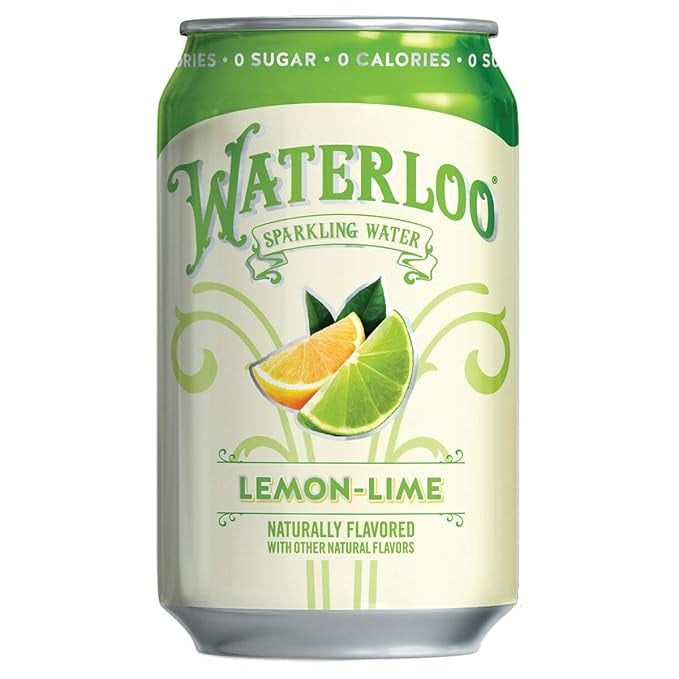 Waterloo Sparkling Water Waterloo Lemon-Lime Sparkling Water, 12 Fl Oz - Walmart.com