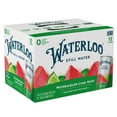 Waterloo Still Water, Lime Mint, 12 fl oz, 12 pack cans - Walmart.com
