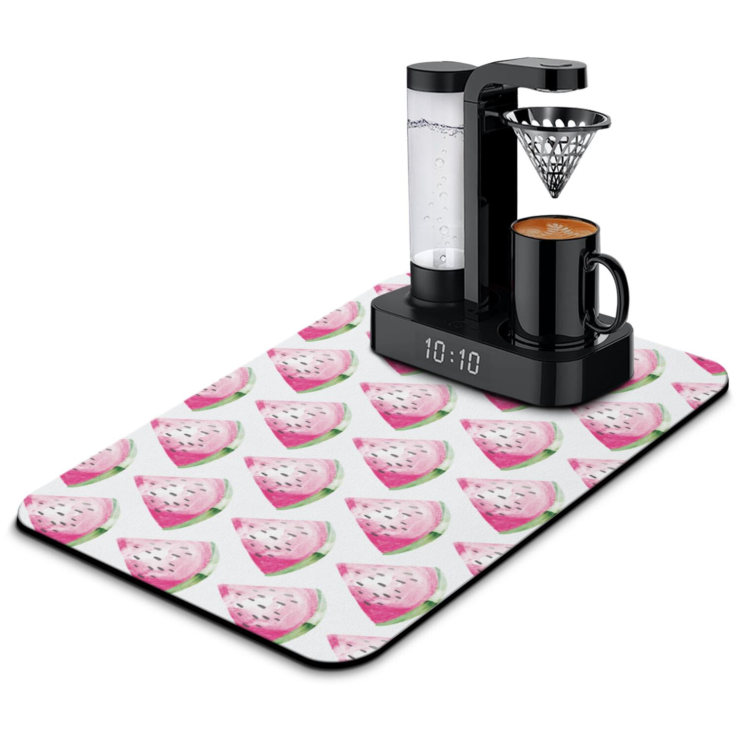 Watermelon Aesthetic Coffee Bar Mat Perfect Companion for Home Baristas ...