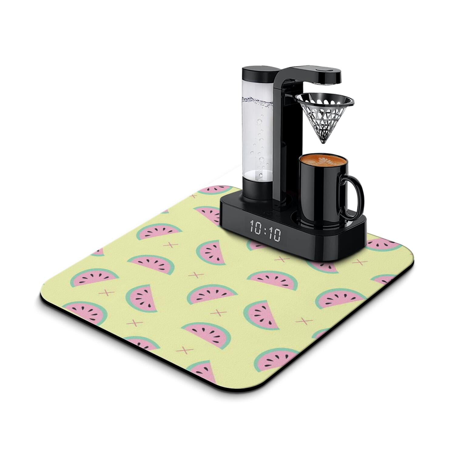 Watermelon Aesthetic Coffee Bar Mat Perfect Companion for Home Baristas ...