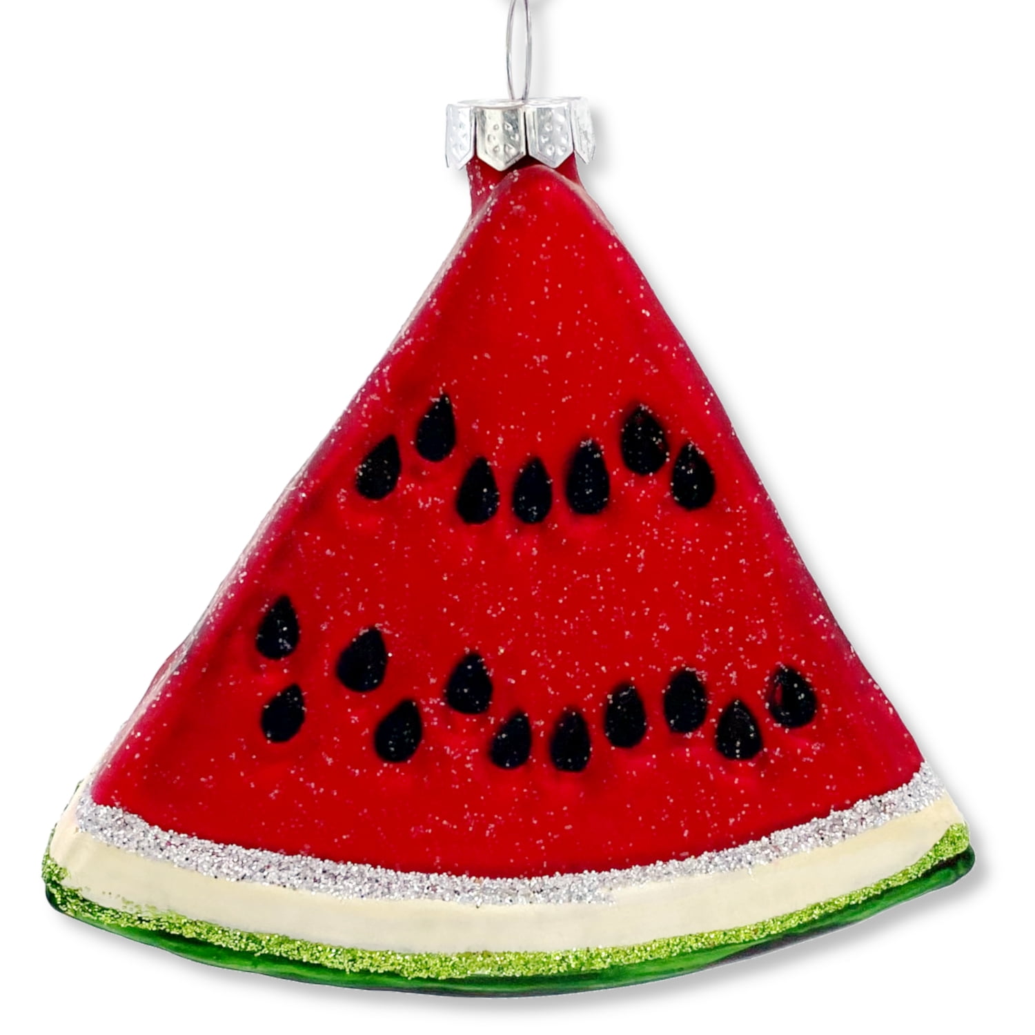 Watermelon Blown Glass Ornament - Christmas Tree Food Fruit Holiday ...