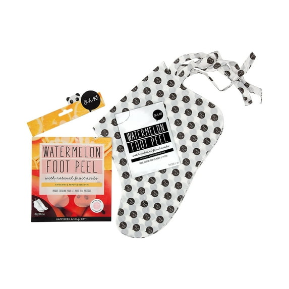 Oh K! Foot Peel Mask, Foot Mask, Watermelon, 1 pc - Walmart.com