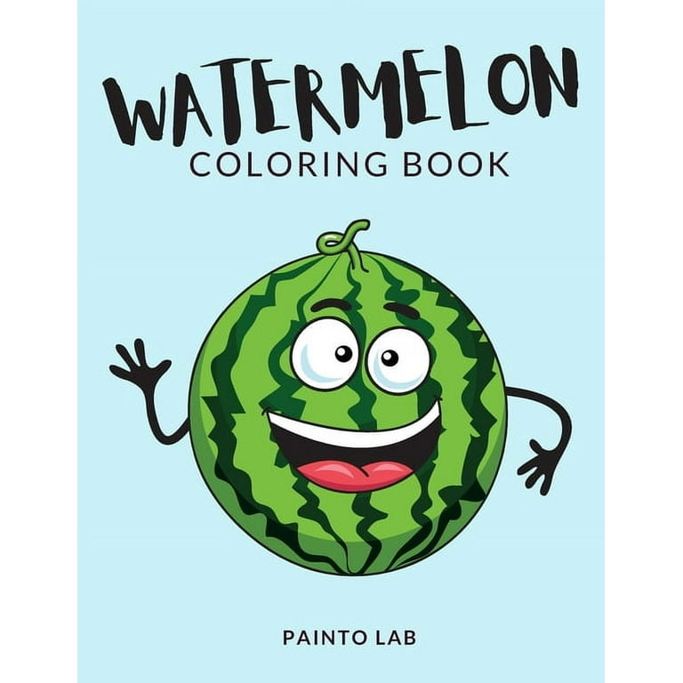 coloring pages of watermelon