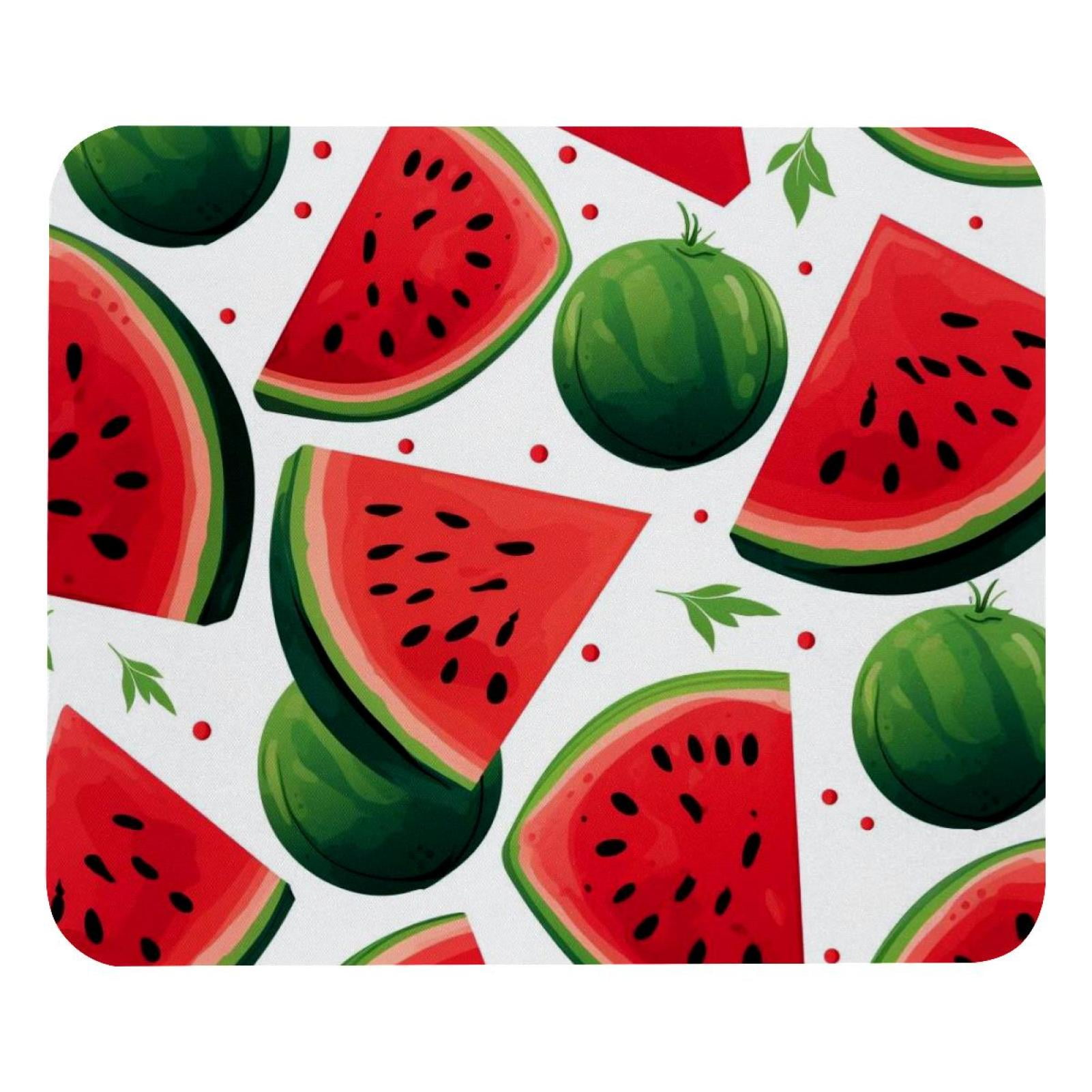 Watermelon Computer Mouse Pad,Rubber Mouse Mat for Gaming, Office ...