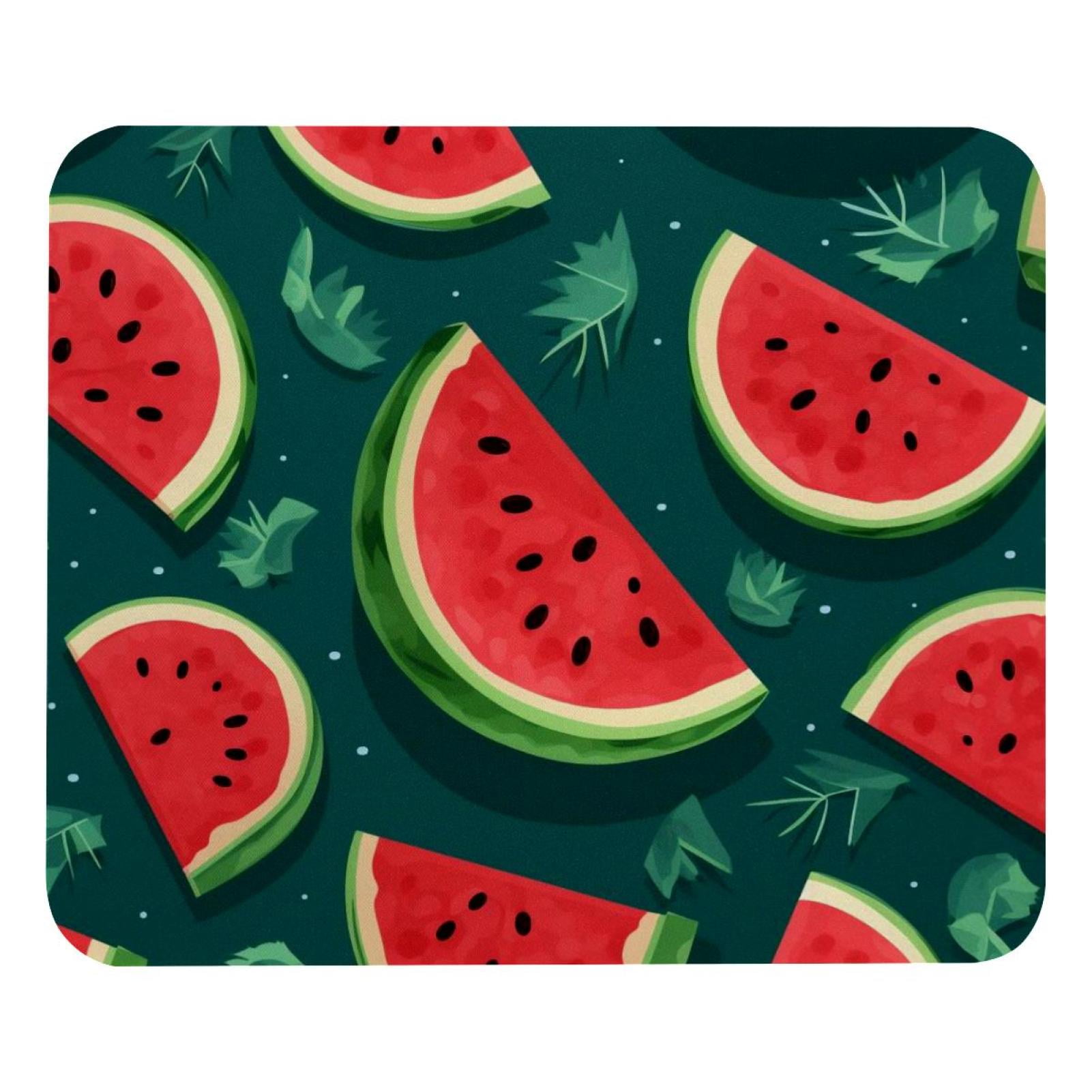 Watermelon Computer Mouse Pad,Rubber Mouse Mat for Gaming, Office ...