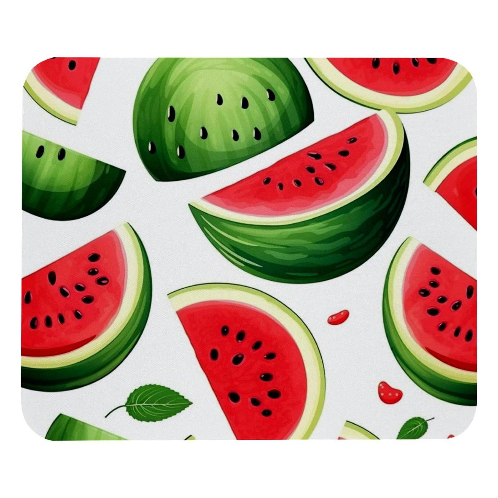 Watermelon Computer Mouse Pad,Rubber Mouse Mat for Gaming, Office ...