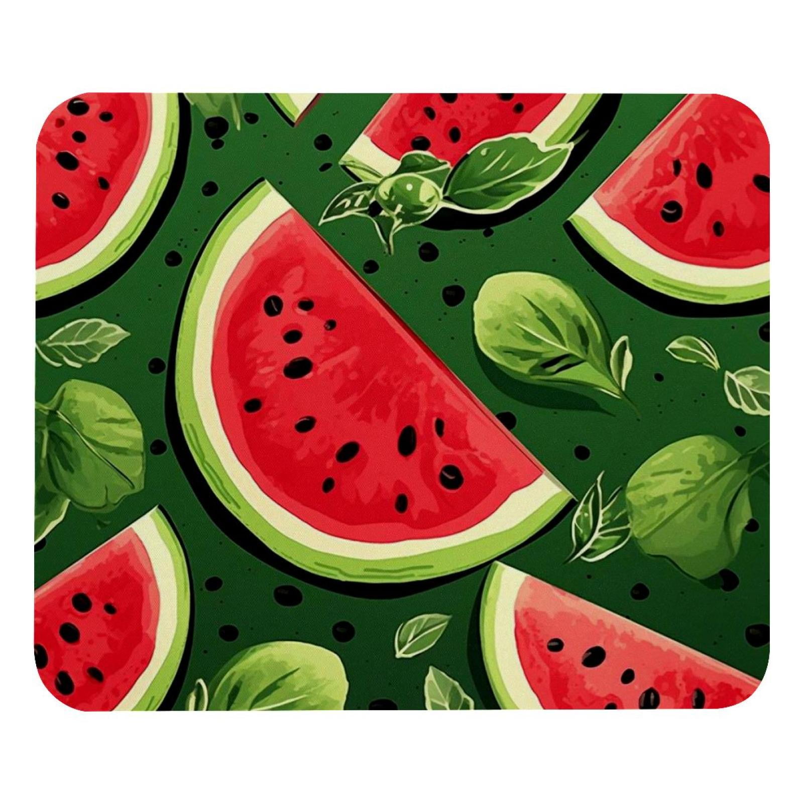 Watermelon Computer Mouse Pad,Rubber Mouse Mat for Gaming, Office ...