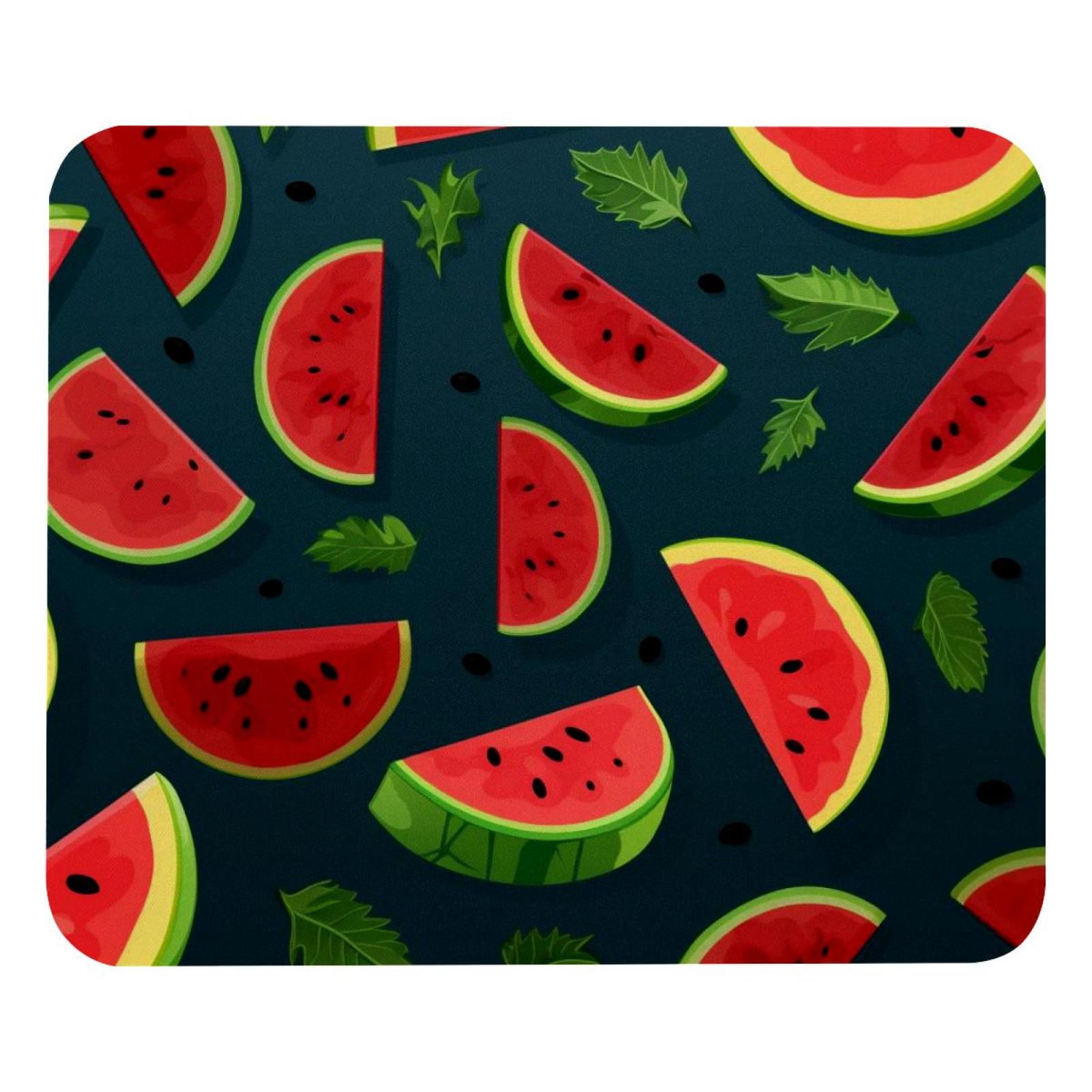 Watermelon Computer Mouse Pad,Rubber Mouse Mat for Gaming, Office ...