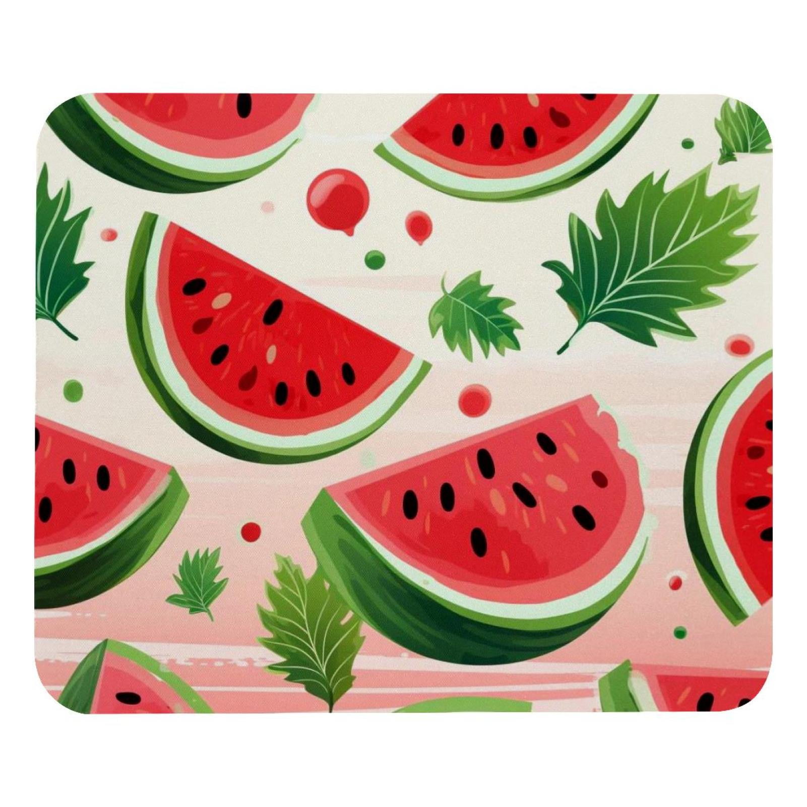 Watermelon Computer Mouse Pad,Rubber Mouse Mat for Gaming, Office ...