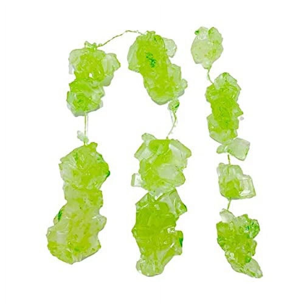 Watermelon Crystal, 8 (Ounce) Candy Strings Light Green Watermelon ...