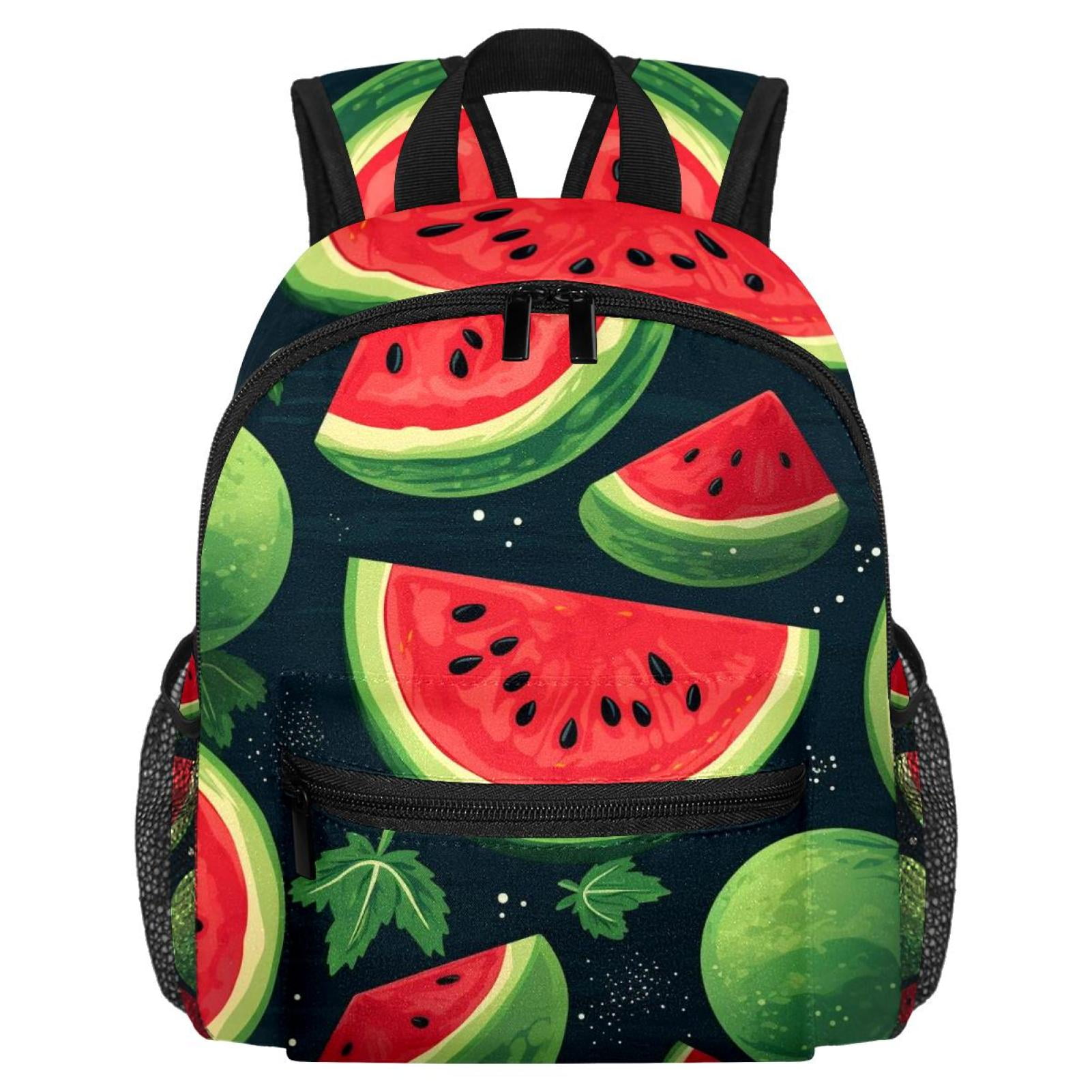 Watermelon Cute Adjustable Shoulder Strap Backpack with Large Capacity ...