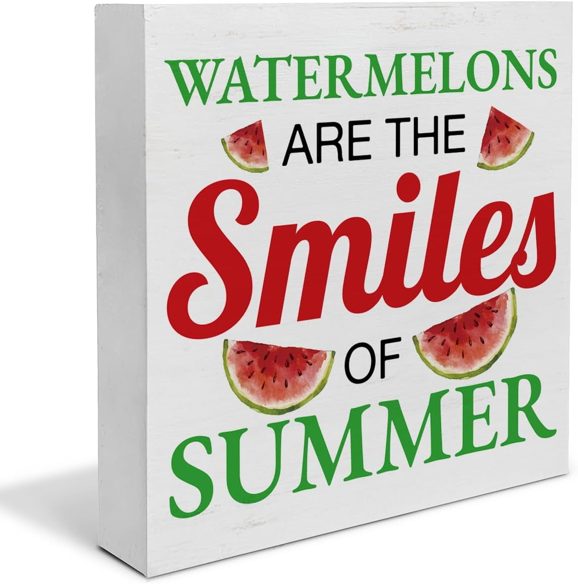 Watermelon Decor - Watermelon Kitchen Decorations Rustic Summer Wooden ...