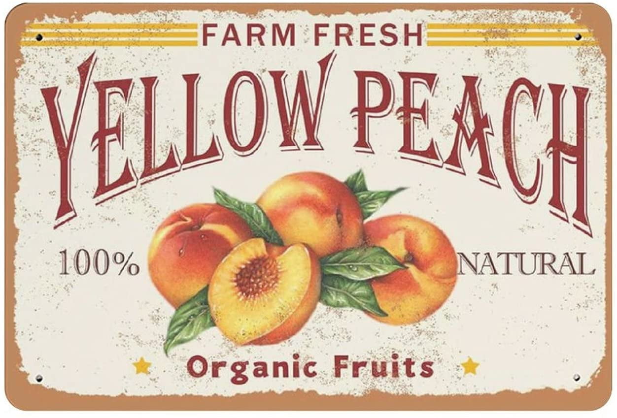 Watermelon Farm Fruit Tin Sign Metal Plaque Art Hanging Iron Painting ...