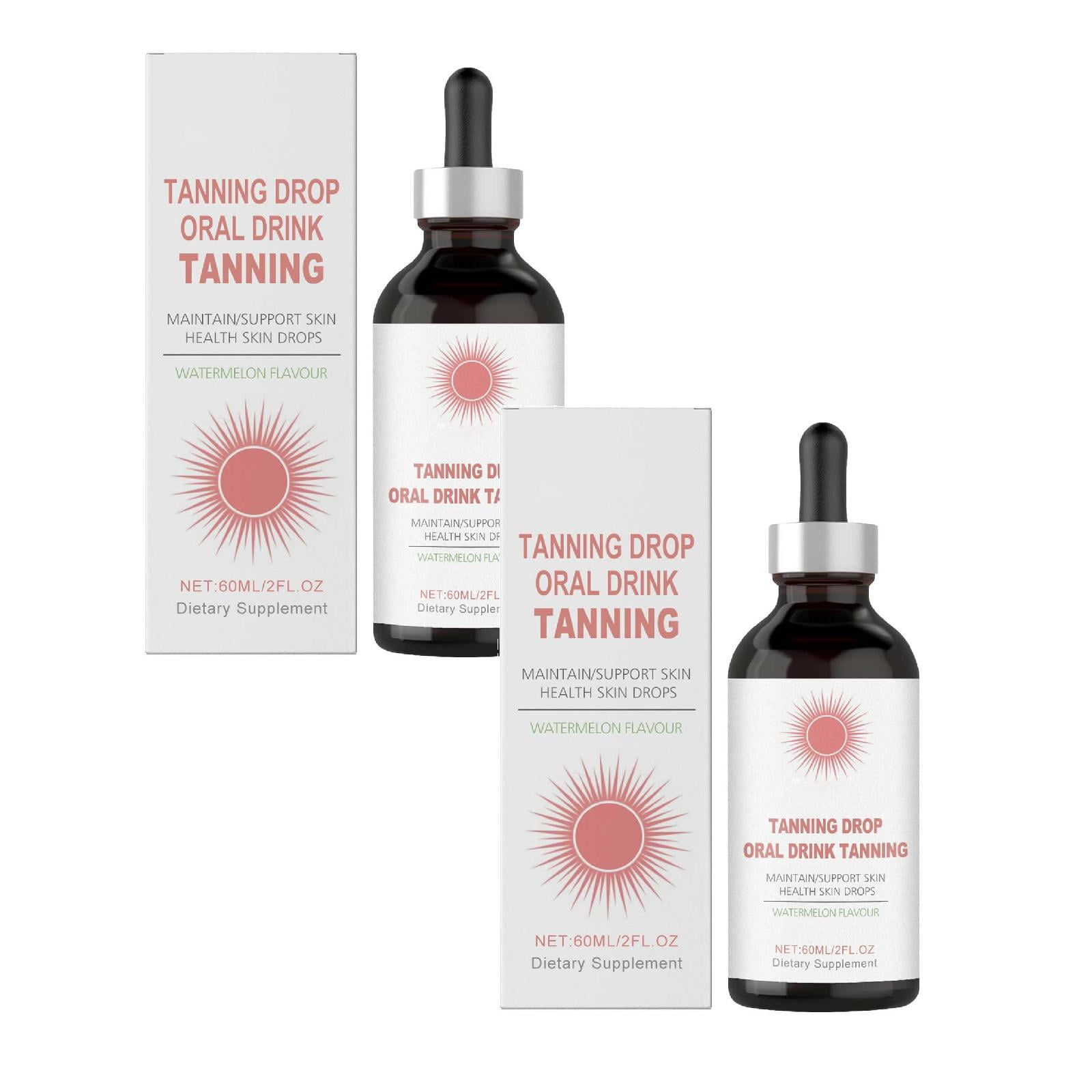 Watermelon-Flavored Tanning Drops - Quick Absorption Formula for ...