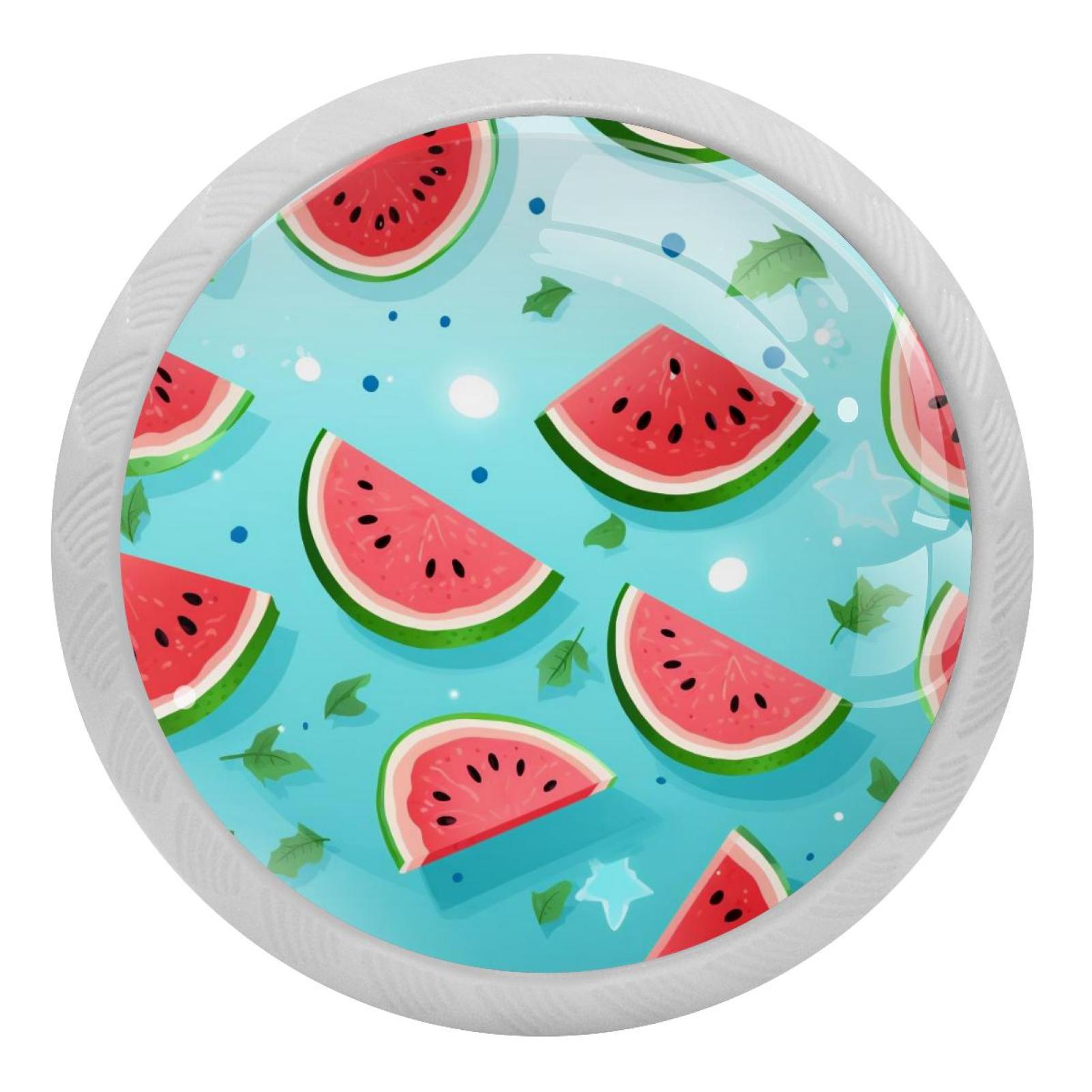 Watermelon Fluorescent Drawer Pulls: Round 4-Pack - Glow-in-the-Dark ...