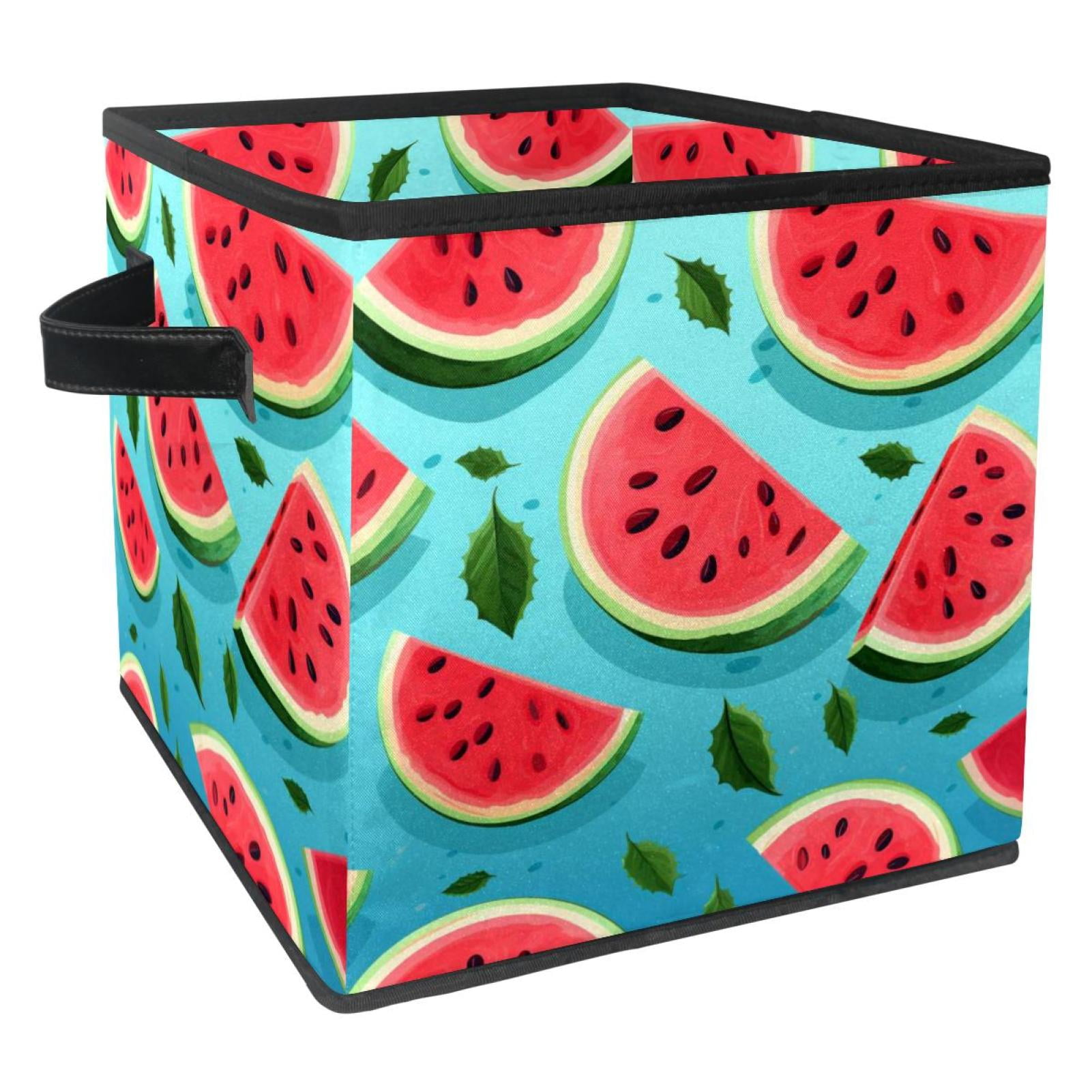 Watermelon Foldable Organizer Bins Storage Containers Storage Bin with ...