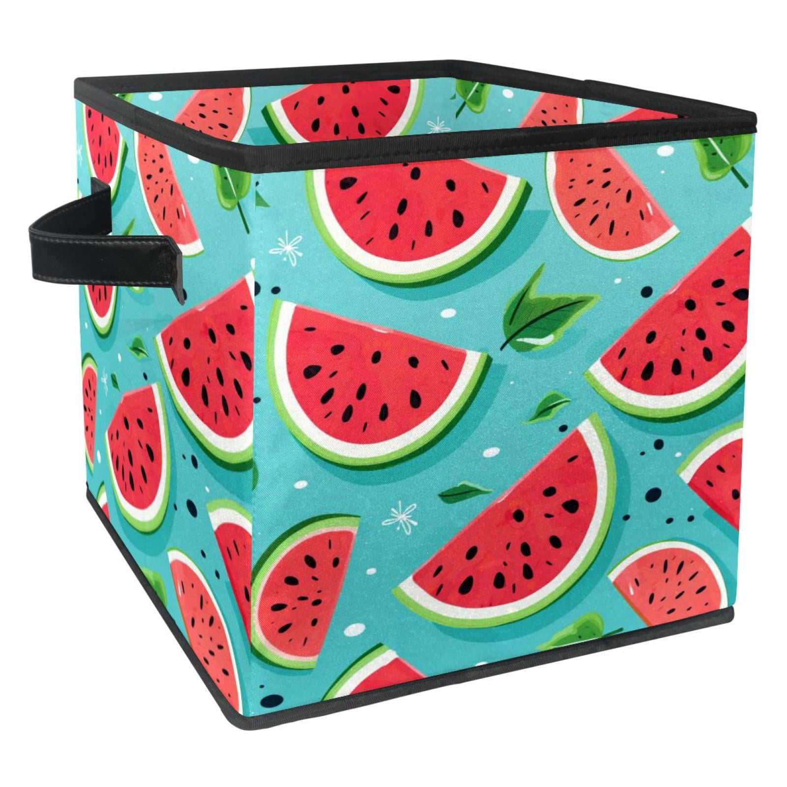 Watermelon Foldable, with Handle, 10.8"x10.5"x10.6", Large Capacity ...