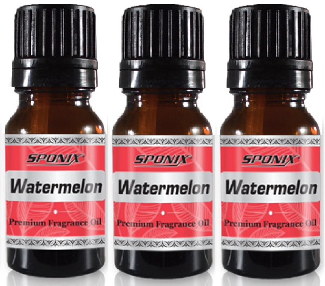 Watermelon Fragrance Oil 10 ml / 0.33 oz - 100% Pure by Sponix Made in ...