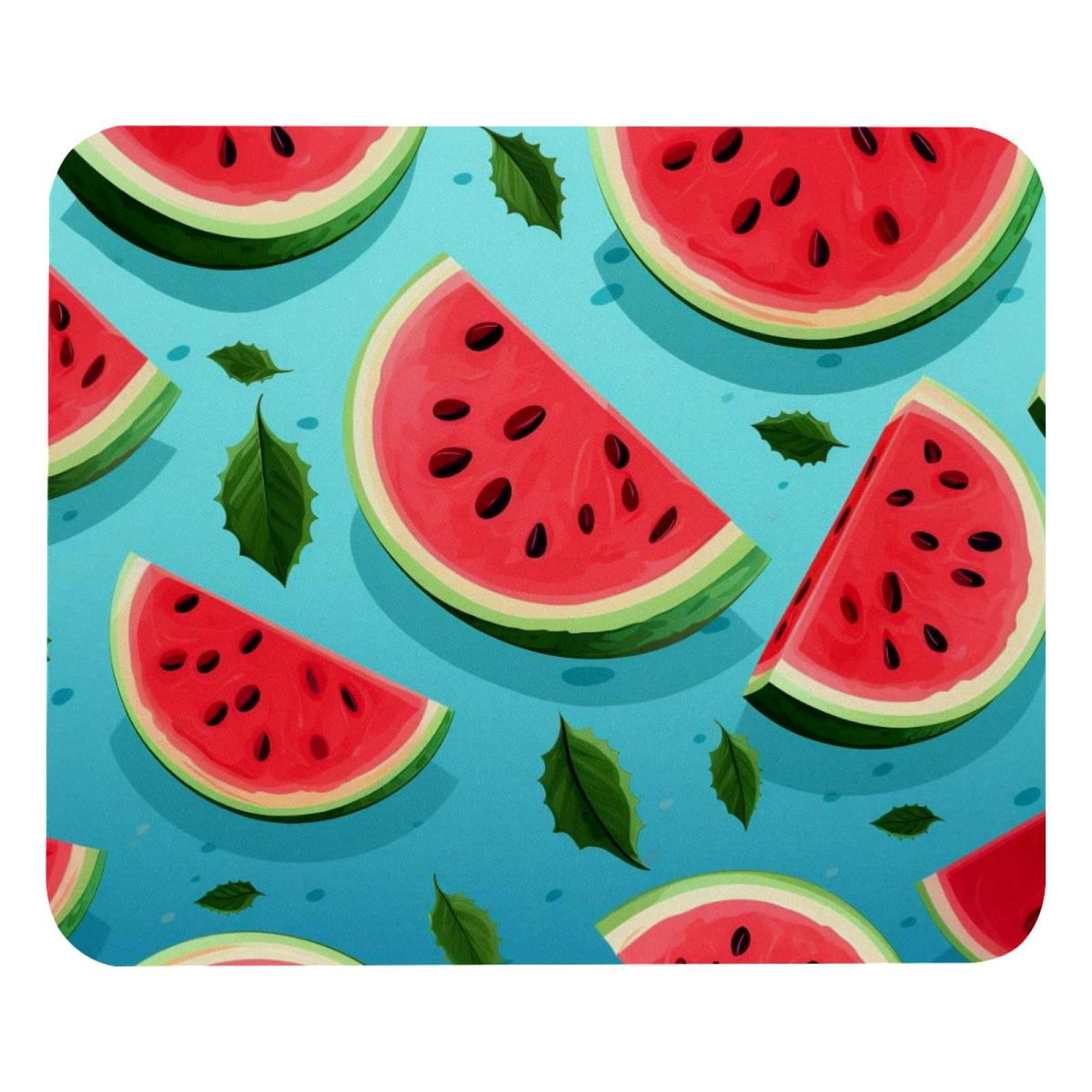 Watermelon Gaming Mouse Pad, Desk Mat, 8.3x9.8 Inch, Non-Slip Rubber ...