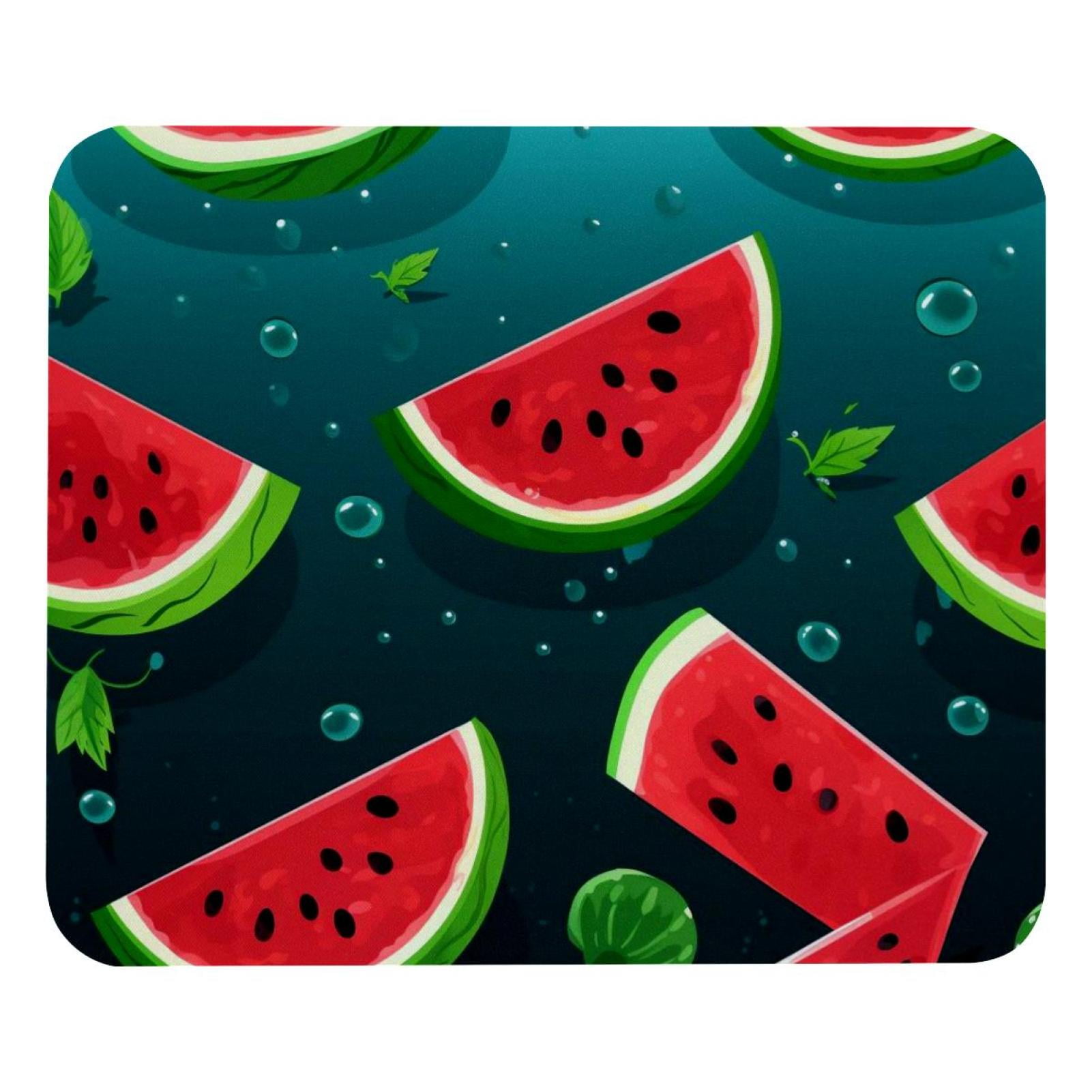 Watermelon Gaming Mouse Pad Desk Mat Desk Pad, Non-Slip Rubber Bottom ...