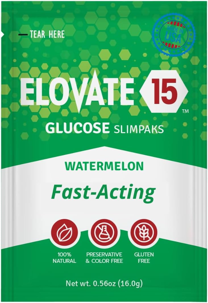 Watermelon Glucose Slimpaks, 100 Count, 0.56oz Packets, Gluten Free ...