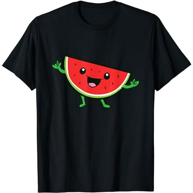 Watermelon Happy Hands Up Fruit Love Watermelons T-Shirt - Walmart.com