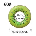 Watermelon Inflatable Swim Ring, PVC Summer Pool Float for Beach, Lake ...