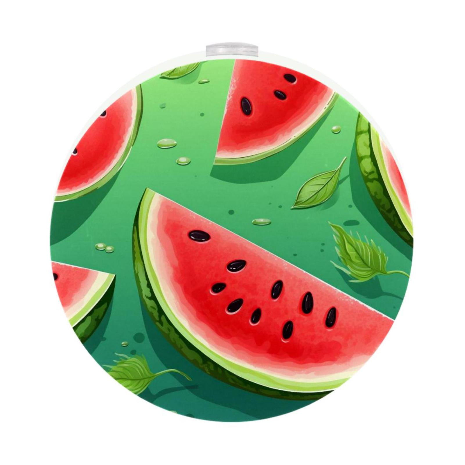 Watermelon LED Round Night Light-2PCS | Energy-Efficient Plug-in ...