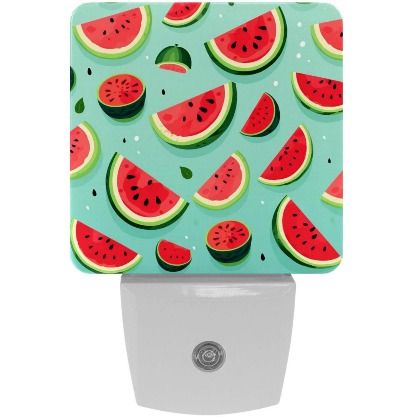 Watermelon LED Square Night Lights for Bedroom and Living Room ...