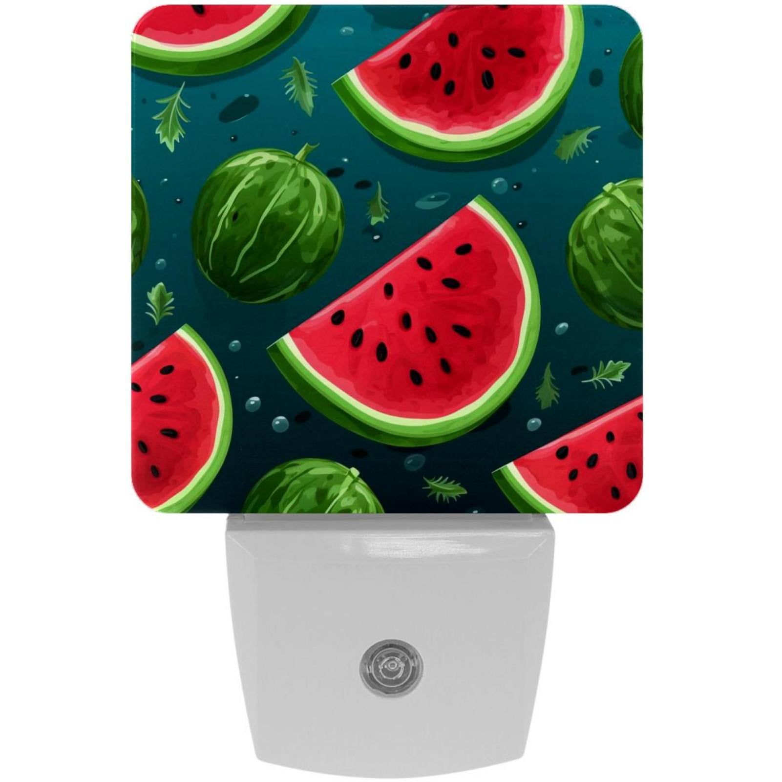 Watermelon LED Square Night Lights for Bedroom and Living Room ...