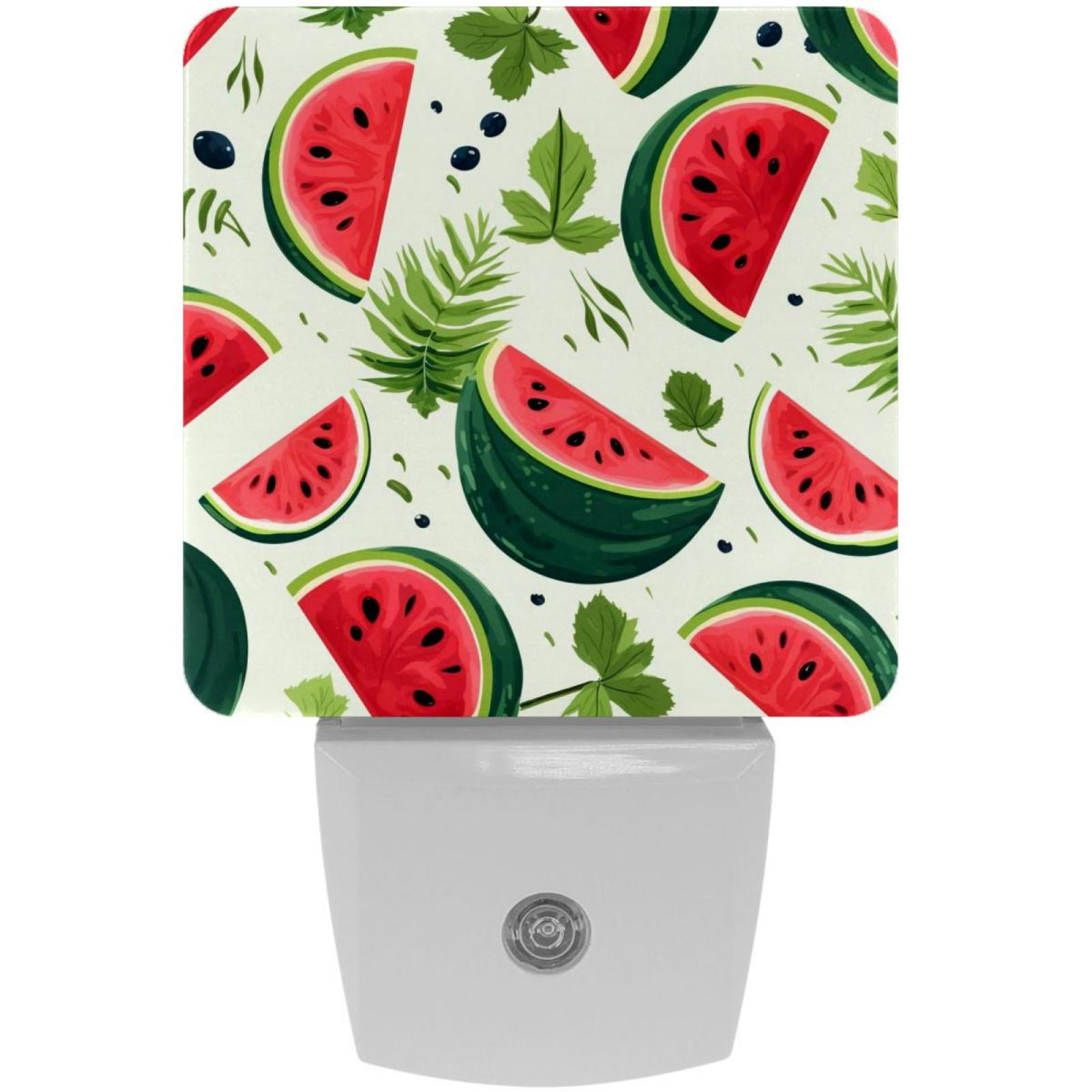 Watermelon LED Square Night Lights - Elegant and Energy Efficient ...