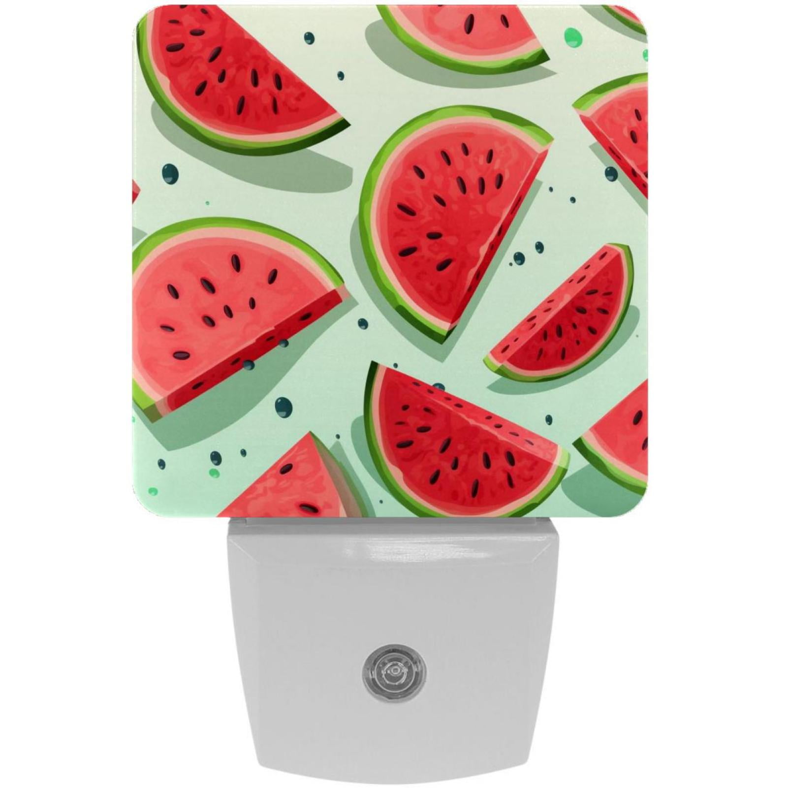 Watermelon LED Square Night Lights - Elegant and Energy Efficient ...