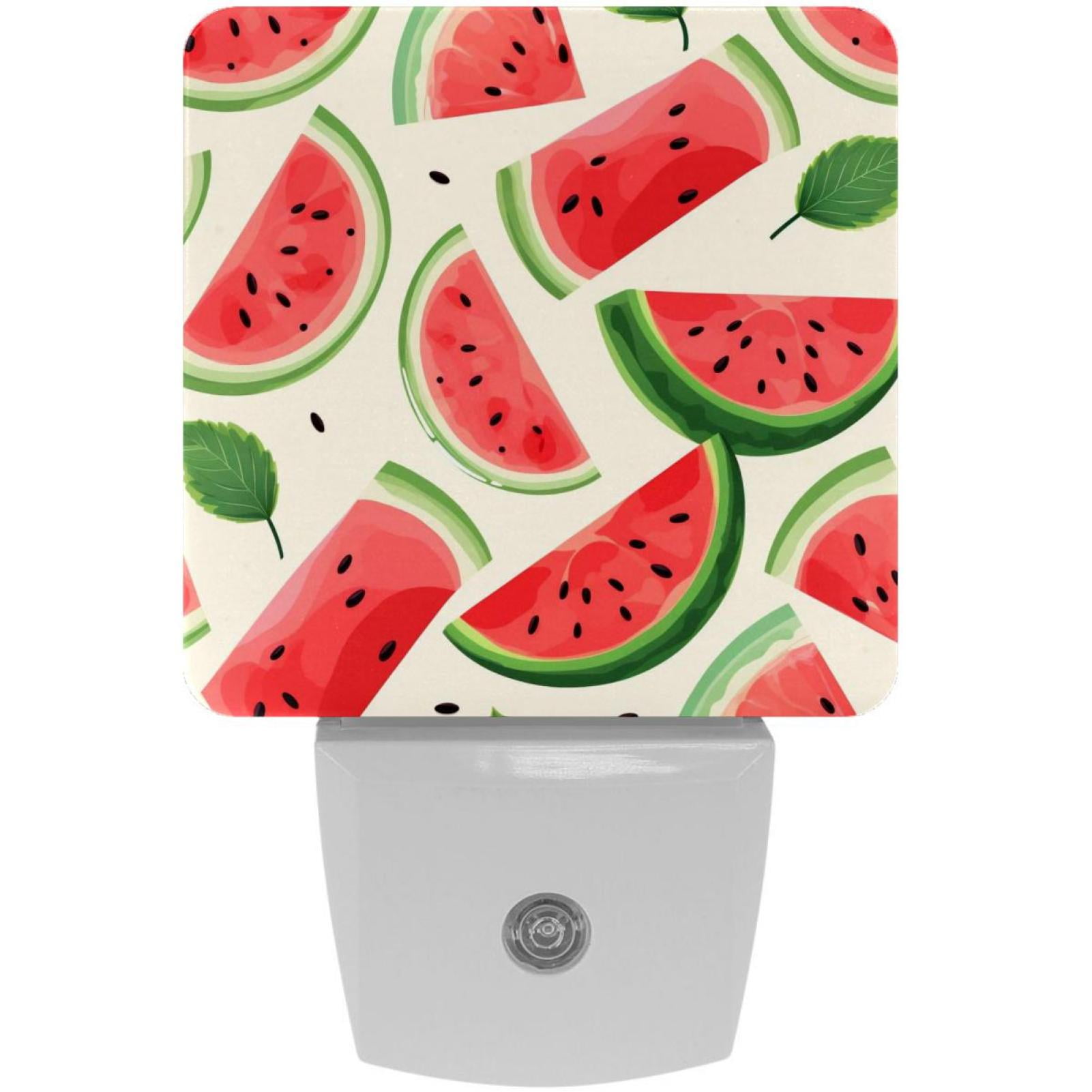 Watermelon LED Square Night Lights - Elegant and Energy Efficient ...
