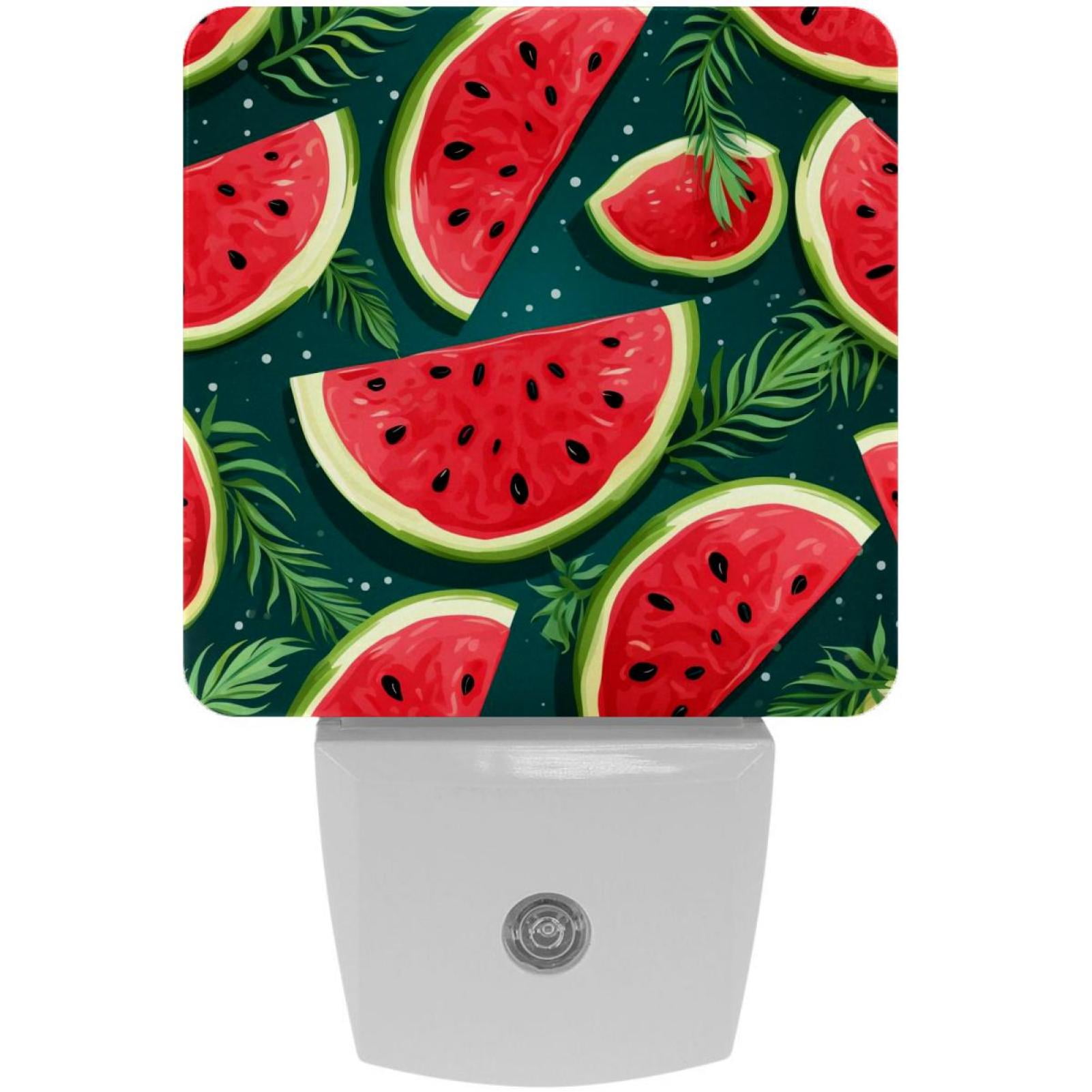 Watermelon LED Square Night Lights - Energy Efficient and Contemporary ...