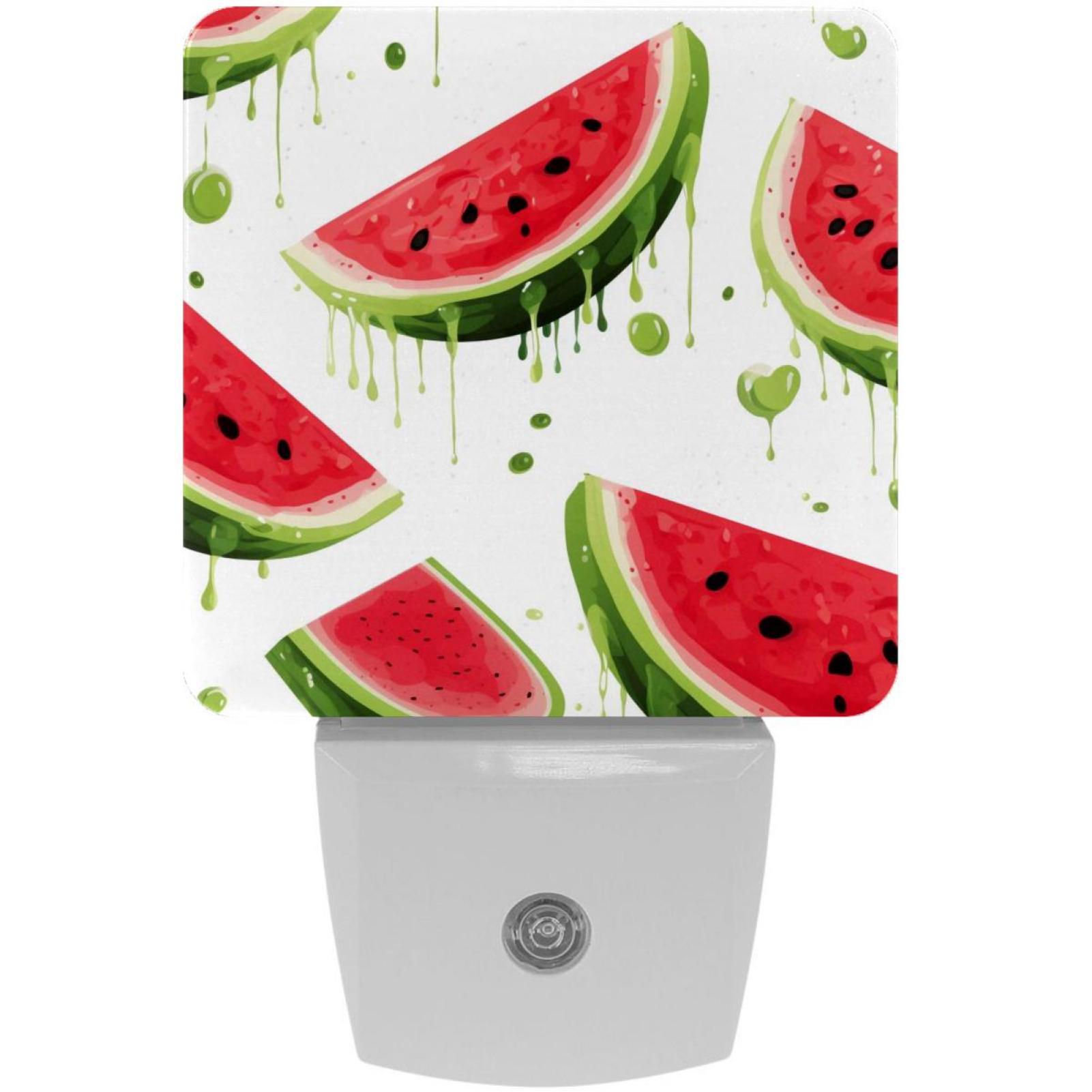 Watermelon LED Square Night Lights - Energy Efficient and Sleek Design ...