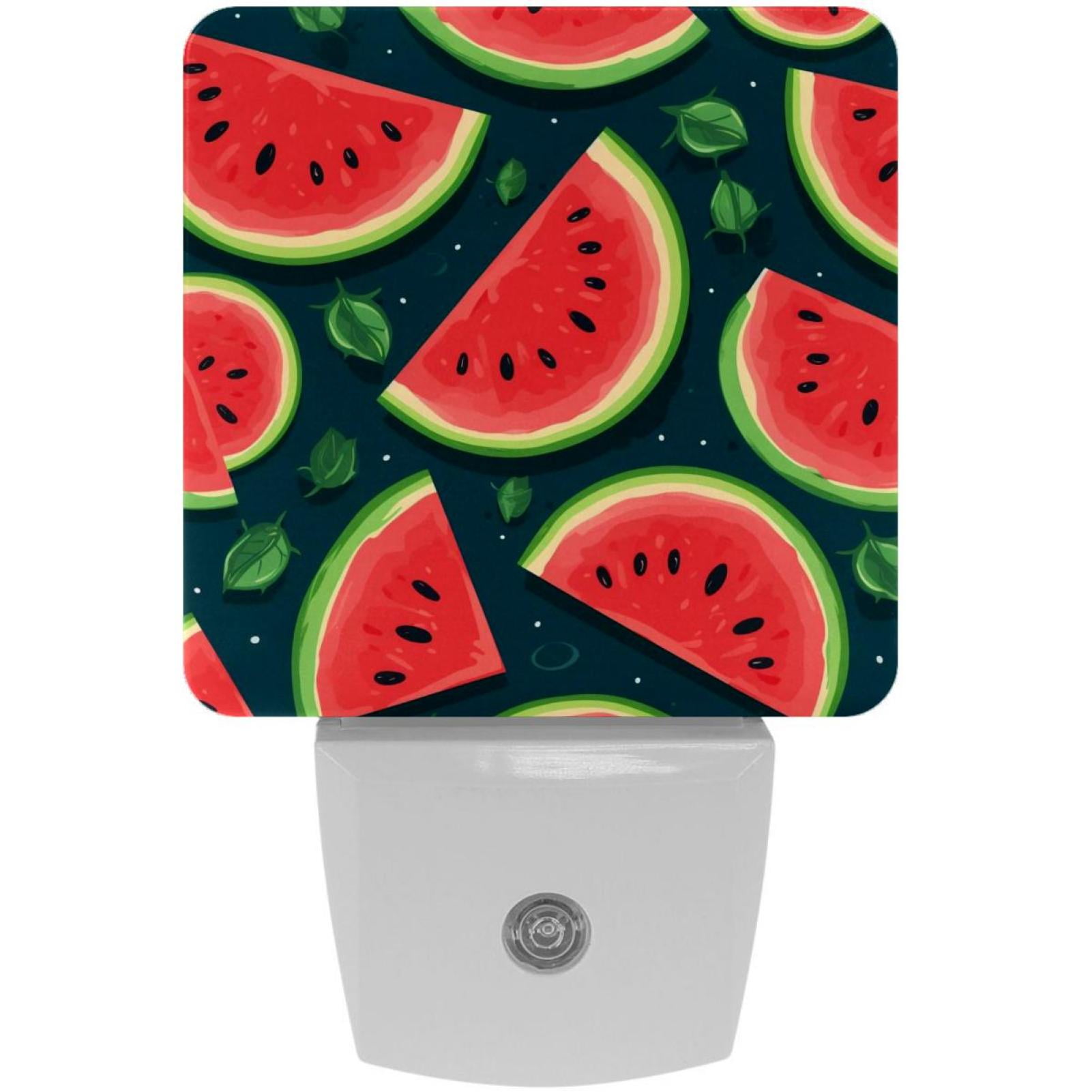 Watermelon LED Square Night Lights - Energy Efficient and Sleek Design ...