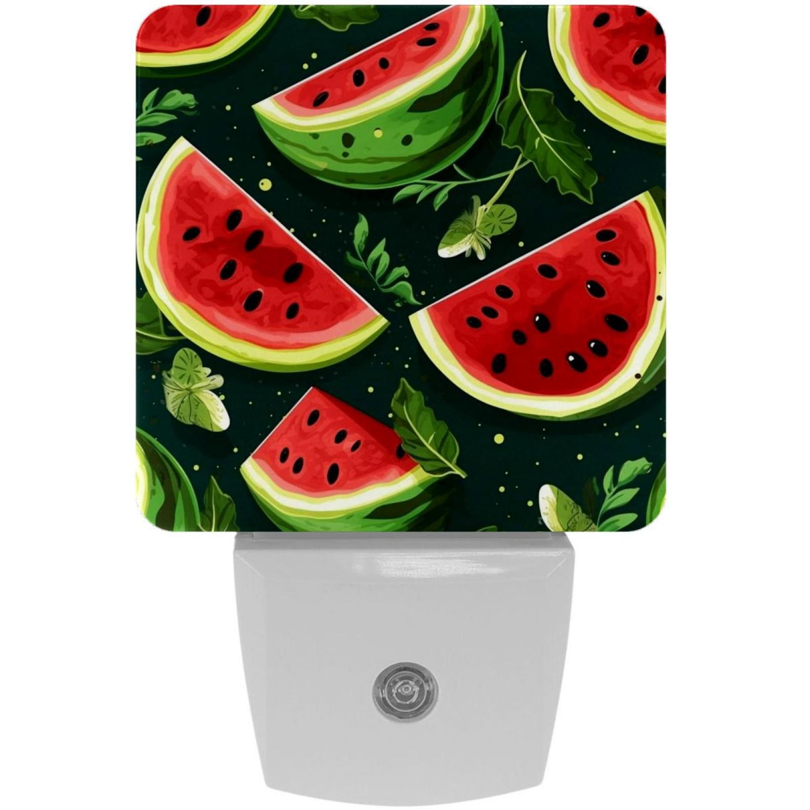 Watermelon LED Square Night Lights - Energy Efficient and Stylish Decor ...