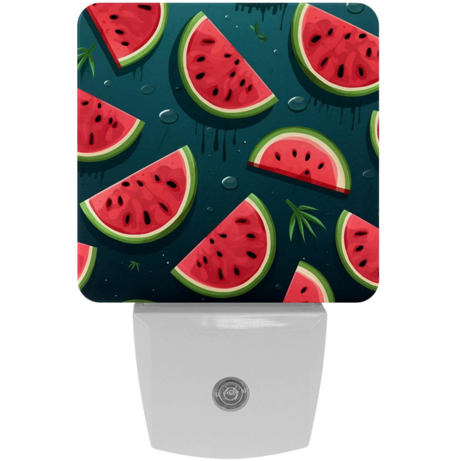 Watermelon LED Square Night Lights - Energy Efficient and Stylish Decor ...