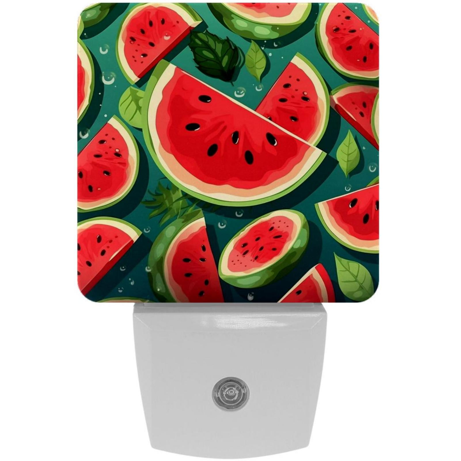 Watermelon LED Square Night Lights - Energy Efficient and Stylish Room ...