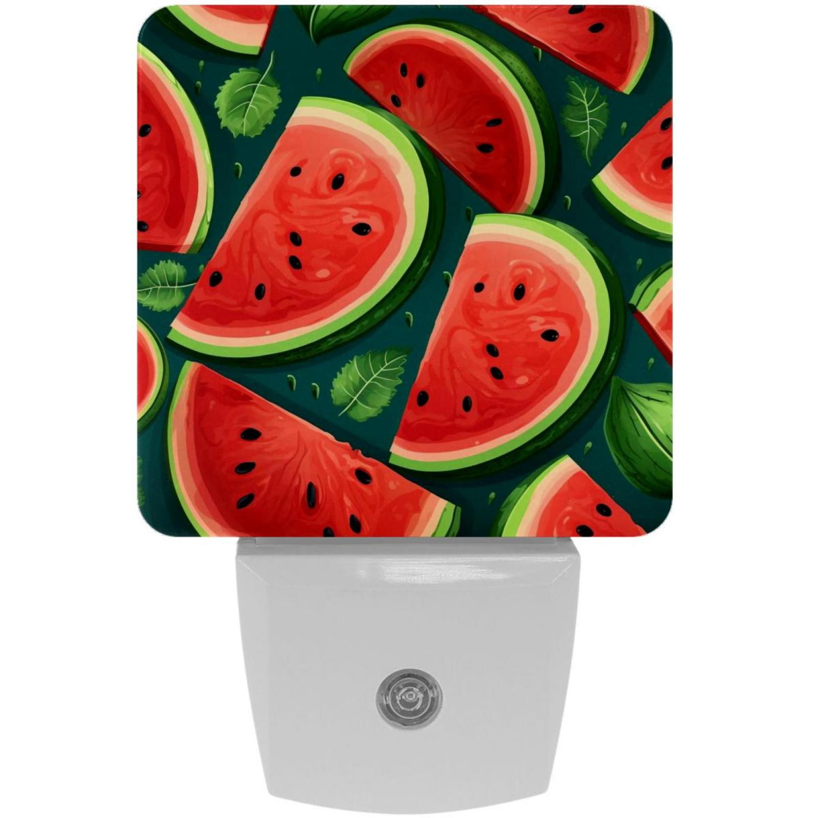 Watermelon LED Square Night Lights - Energy Efficient and Stylish Room ...