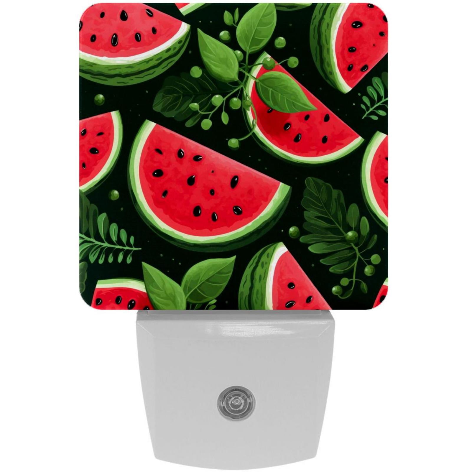 Watermelon LED Square Night Lights - Modern and Energy Efficient Room ...