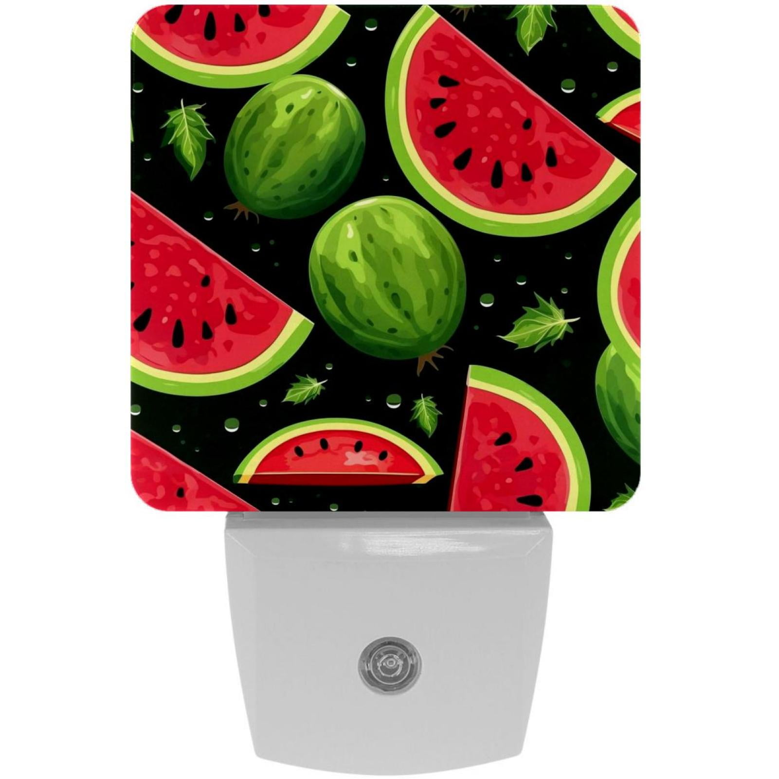 Watermelon LED Square Night Lights - Modern and Energy Efficient Room ...
