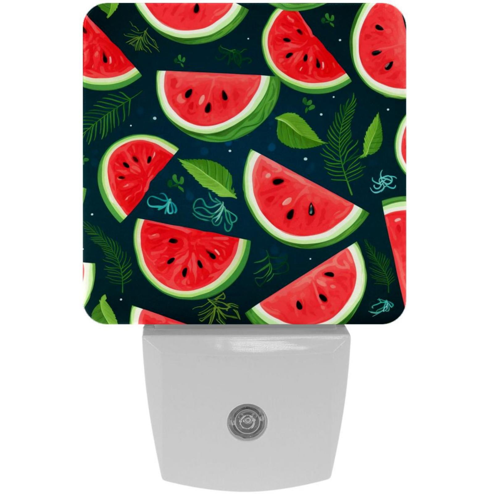 Watermelon LED Square Night Lights - Stylish and Convenient ...