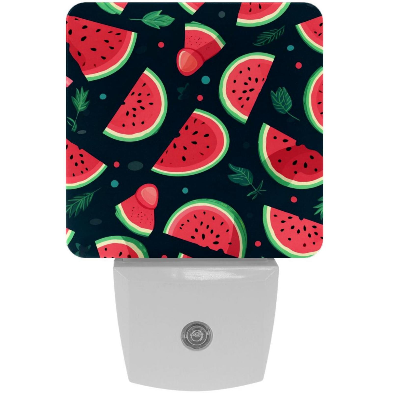 Watermelon LED Square Night Lights - Stylish and Energy-Efficient ...
