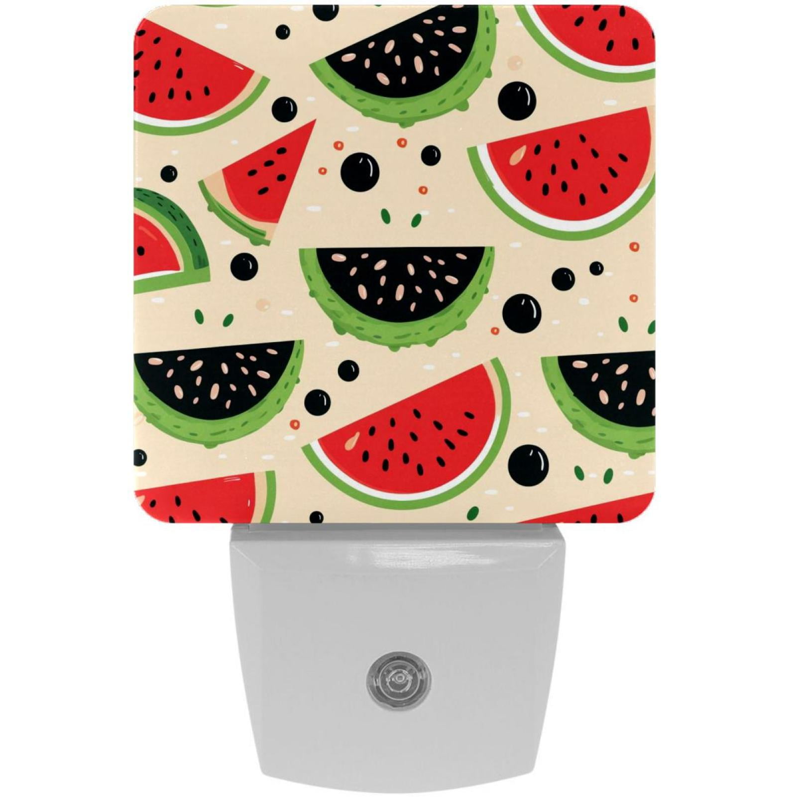Watermelon LED Square Night Lights - Stylish and Energy-Efficient Room ...